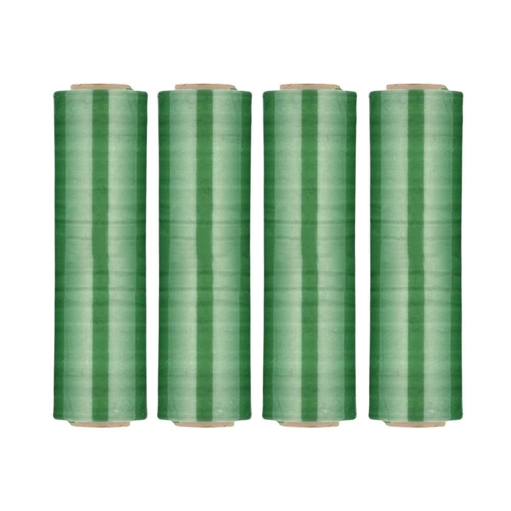 PSBM Stretch Wrap 18 Inch x 1500 Feet 4 Rolls 47 Gauge Green Tinted ...