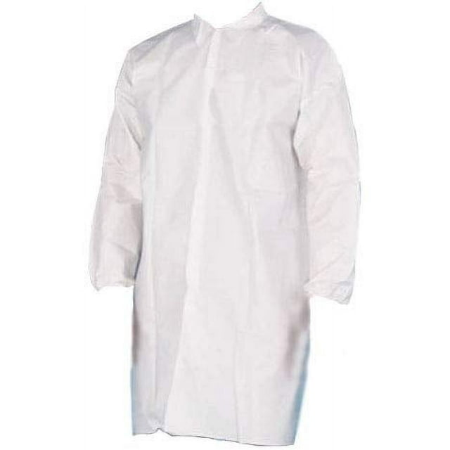 PSBM Unisex Lab Coat for Doctors Nurses, Disposable Microporous PPE ...