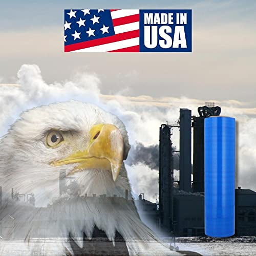 PSBM VCI Stretch Wrap, 8 Pack, 18 Inch x 1500 Feet, 100 Gauge, Aqua ...