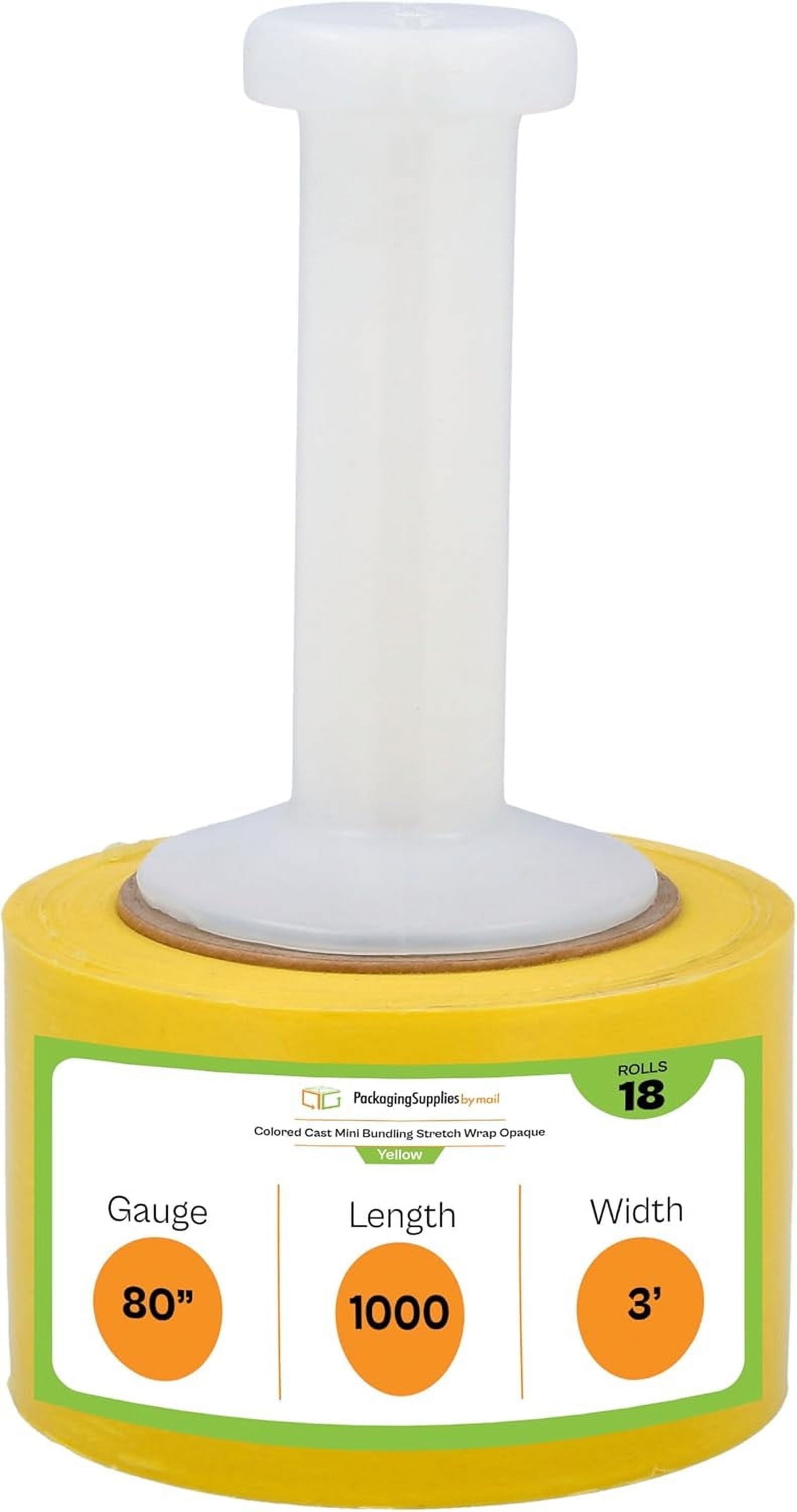 PSBM Cast Mini Stretch Wrap with One Reuseable Handle with Each Case 3 ...