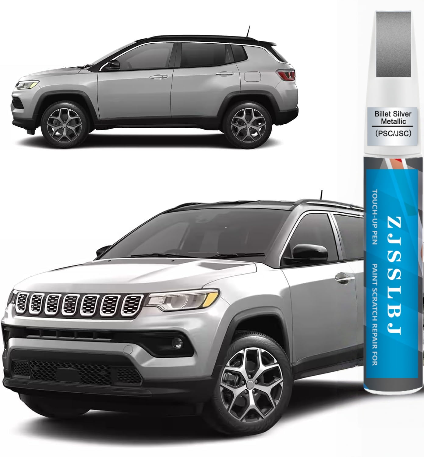 PSC/JSC Billet Silver Metallic Touch Up Paint for Jeep, Car Paint Pen ...