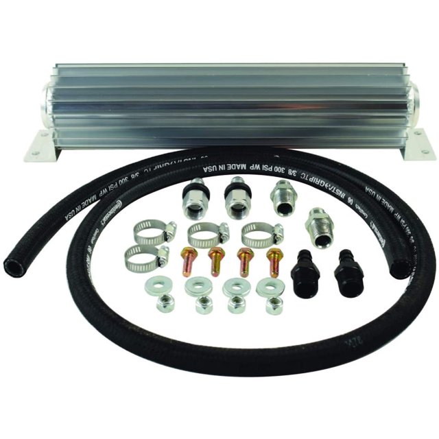 PSC Steering 16 Single Pass Heat Sink Super Flow Cooler (-8 AN Fittings ...