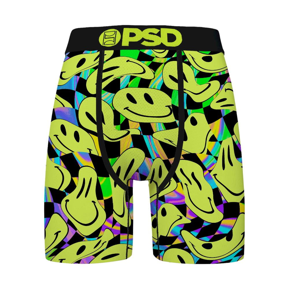 Men's PSD Multi Psycho Smiles Boxer Briefs - M - Walmart.com