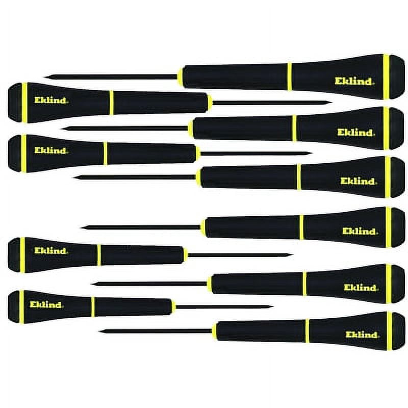PSD Precision Slotted & Phillips Screwdriver Set, 10 Pieces,1 mm to 4 ...