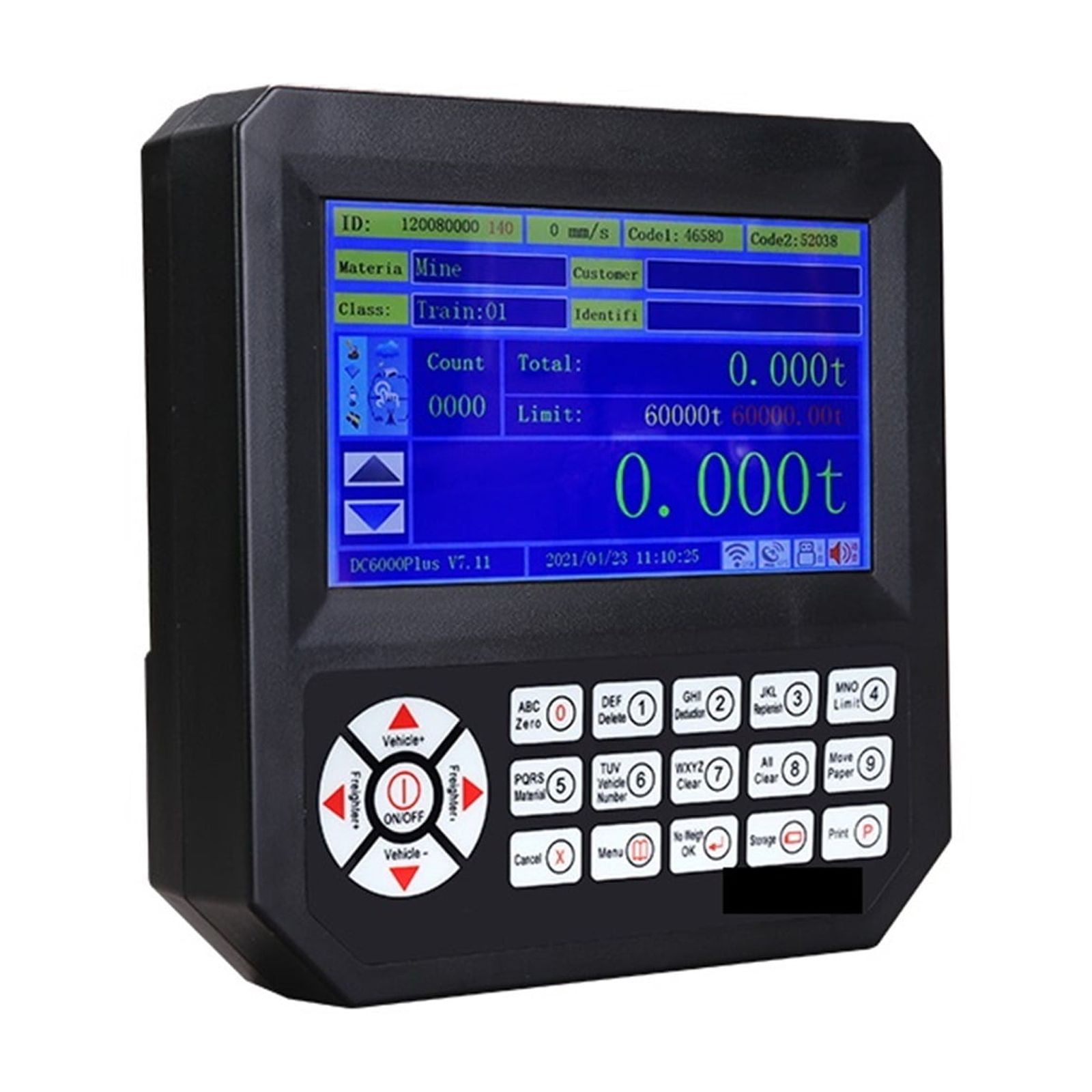 PSD9000 Electronic Weighing Forklift Weight Monitoring System For Wheel ...