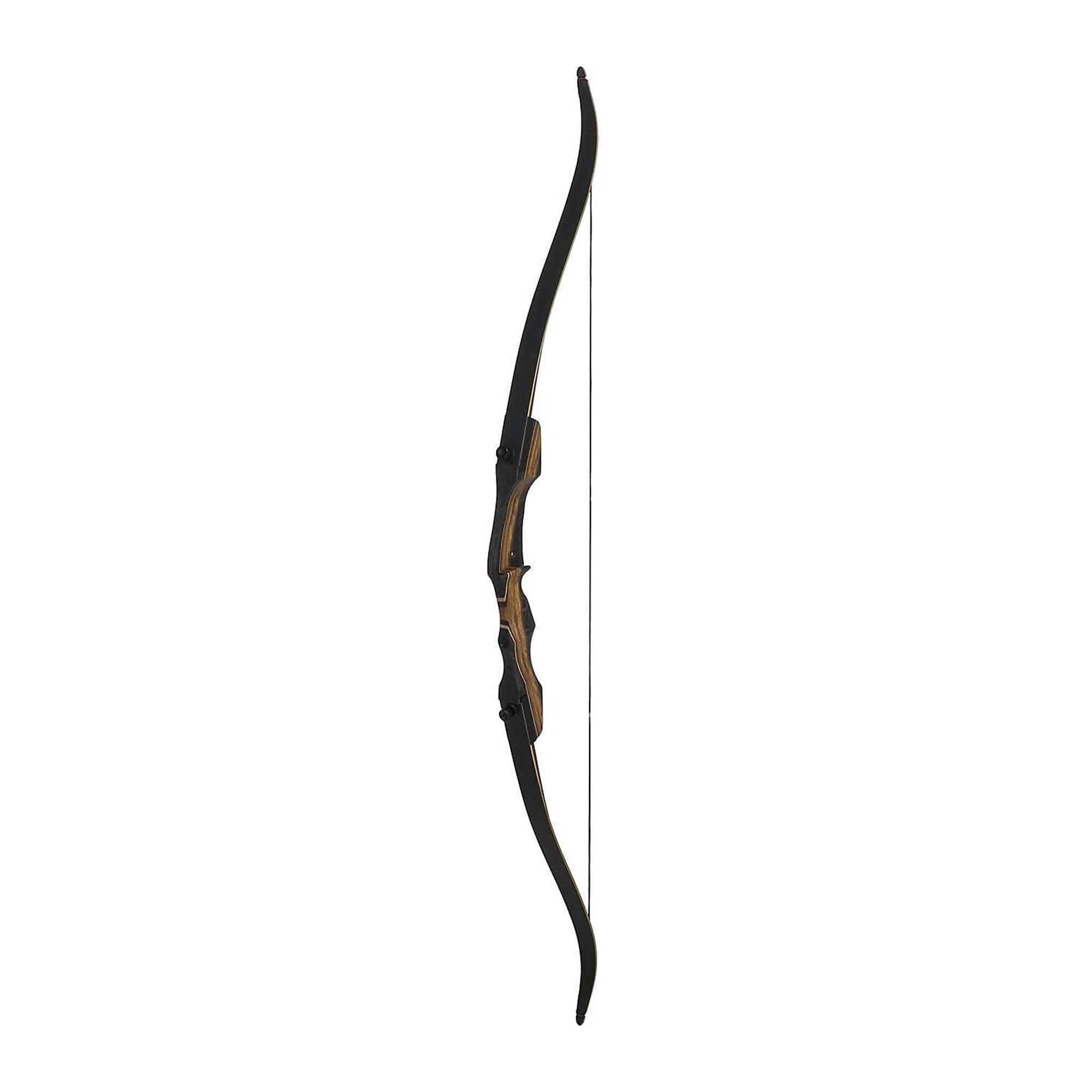PSE Archery 62 Inch Nighthawk Traditional Recurve Wooden Right Hand Bow ...