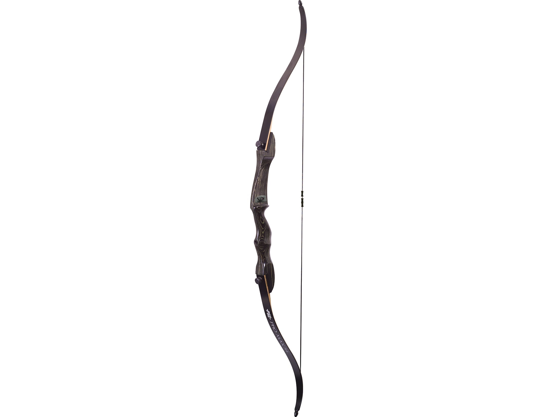 PSE Archery Pro Max Recurve Bow Set, Right Handed, 54in Draw Length ...