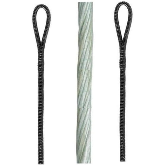 PSE Replacement Recurve Bow String 12ST 62" - Black & White - STR62 ...