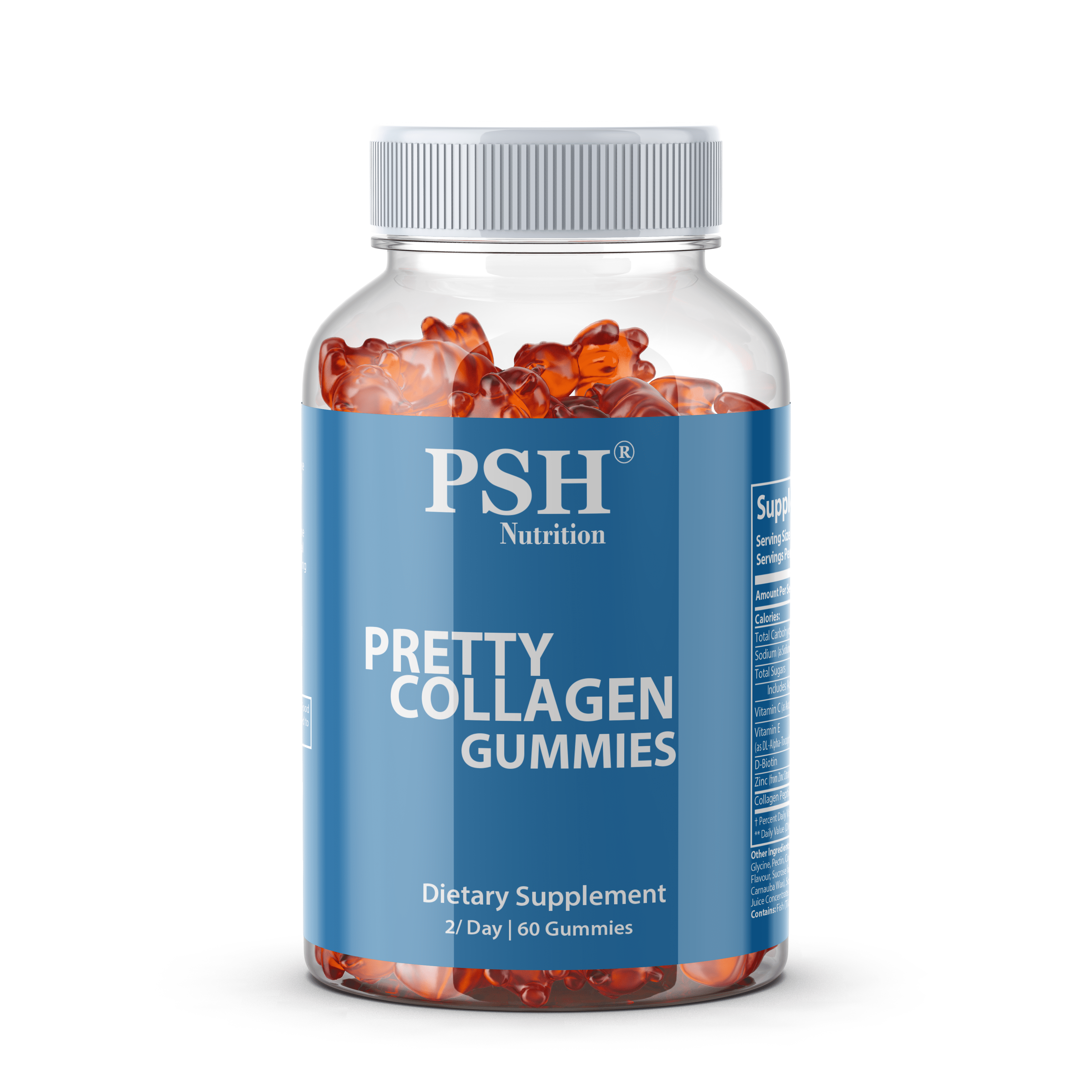 PSH Nutrition Collagen Delight Gummies - Skin Health - Walmart.com