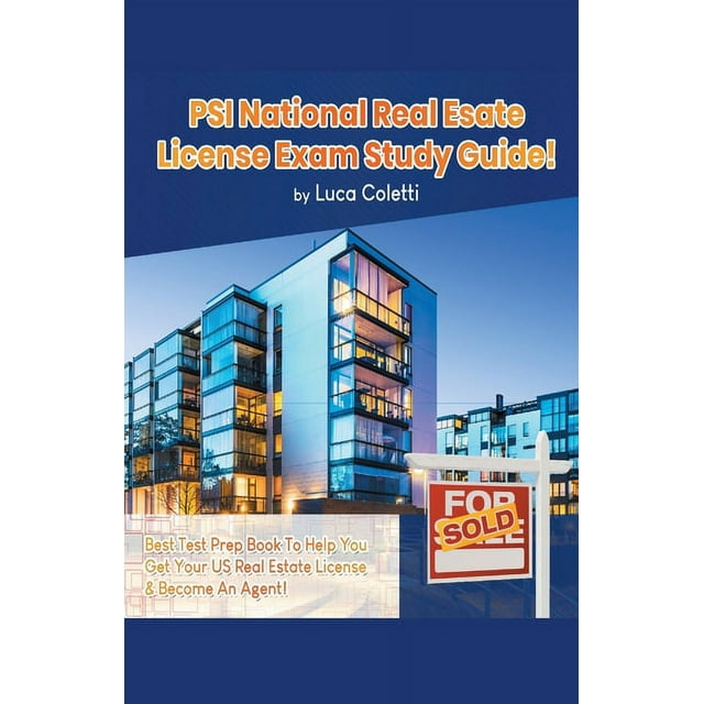 PSI National Real Estate License Study Guide! The Best Test Prep Book ...