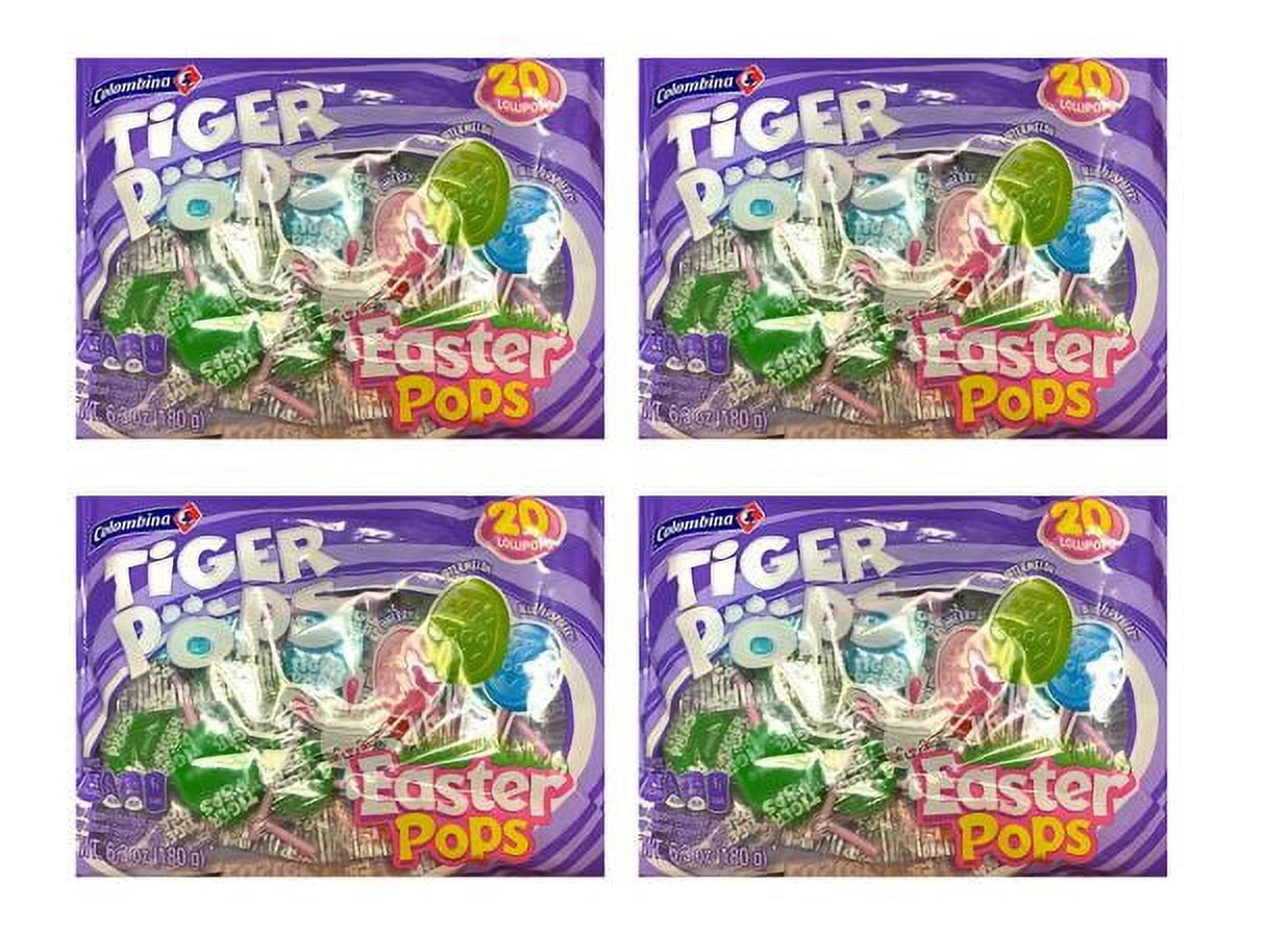 PSLLC Columbina Easter Pops Tiger Pops Individually Wrapped Lollipops ...
