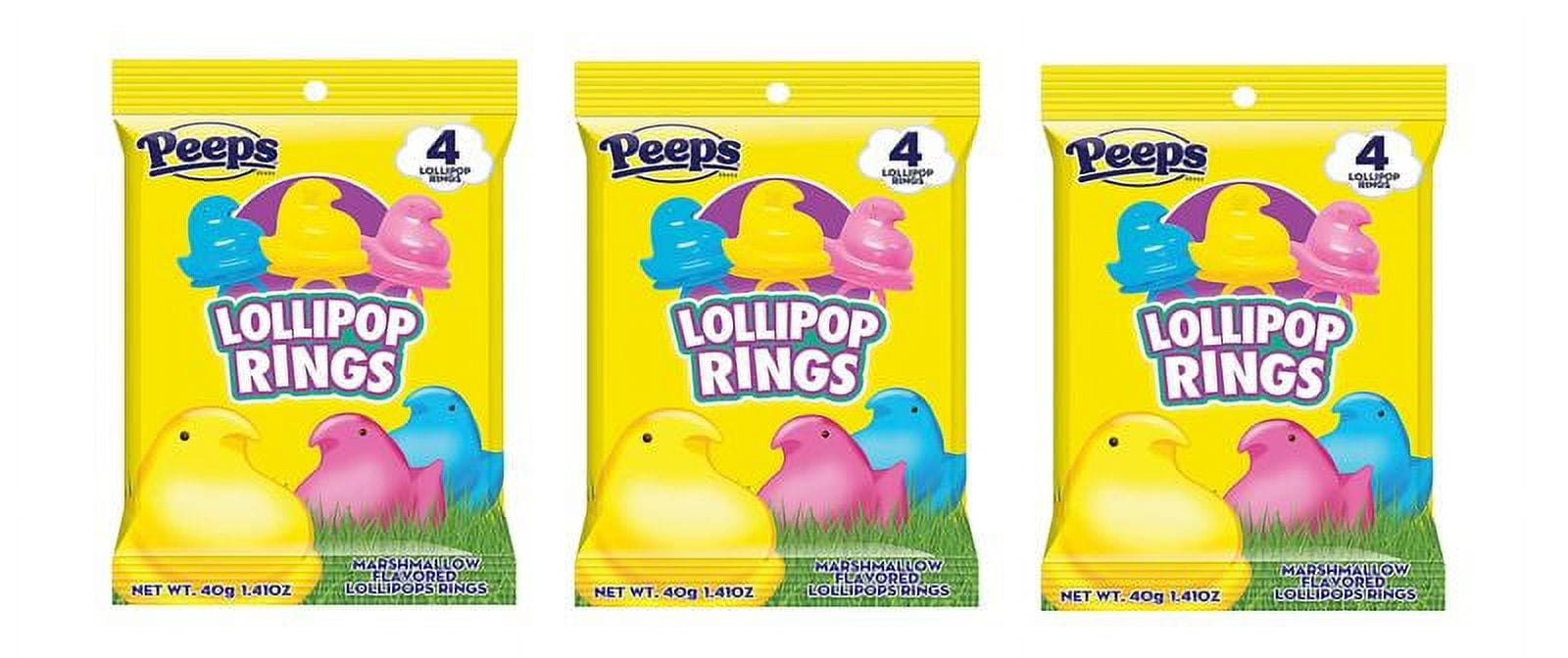 PSLLC Easter Peeps Lollipop Rings - New 2022 Limited Edition; Comes in ...