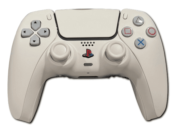 PSOne Retro CD White Inspired DualSense PS5 Controller - Walmart.com