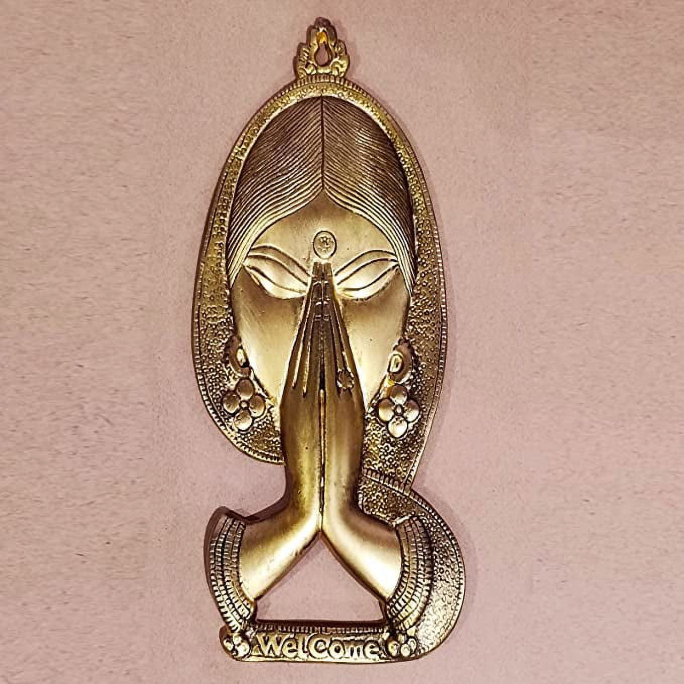 PSQURMART Wooden Temple White LED Light for Home and Office Puja Mandir ...