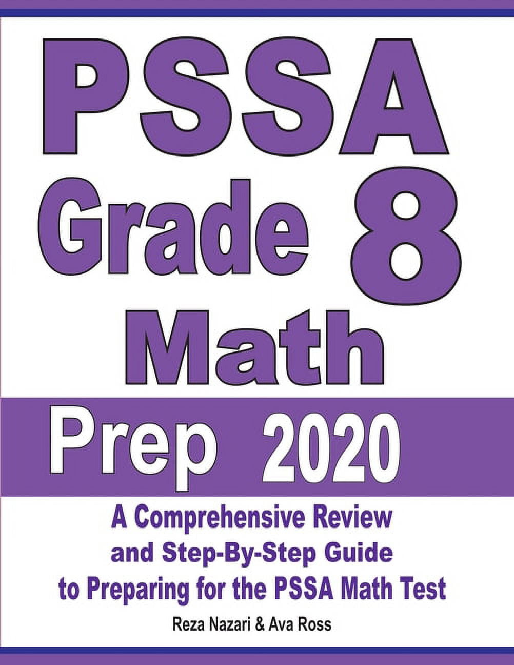 PSSA Grade 8 Math Prep 2020: A Comprehensive Review and Step-By-Step ...