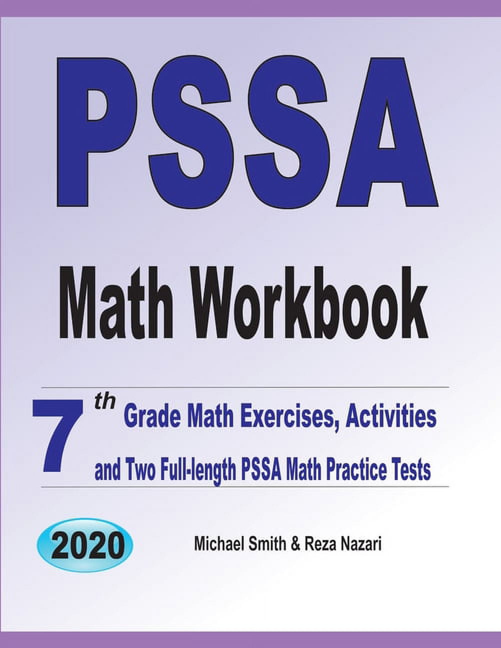 PSSA Math Workbook: 7th Grade Math Exercises, Activities, and Two Full ...