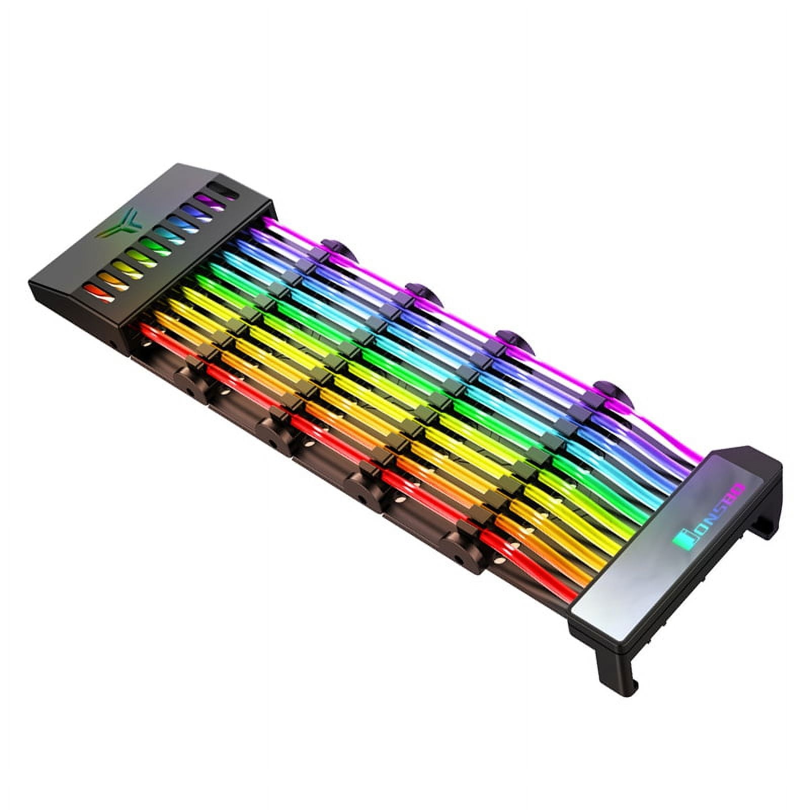 PSU Extension Cable RGB Trunking Cover Rainbow Bridge - Walmart.com