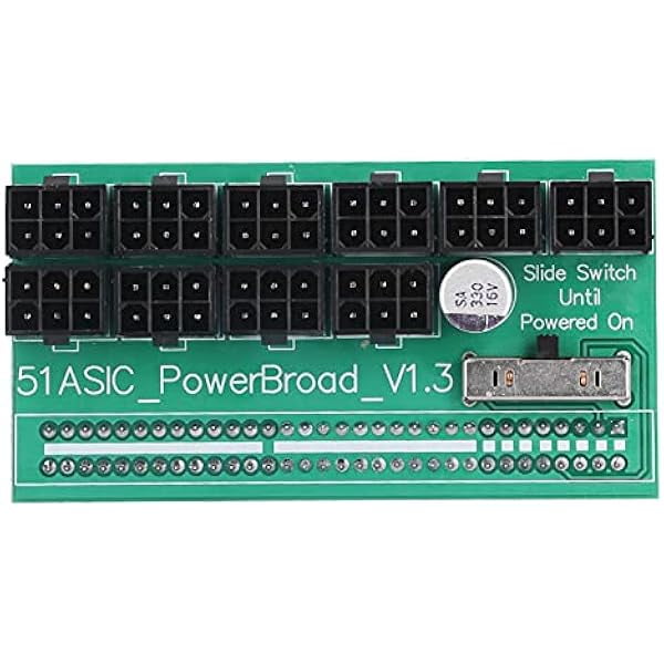 PSU Power Supply Breakout Board Adapter 6 Pin PCB Power Adapter ...