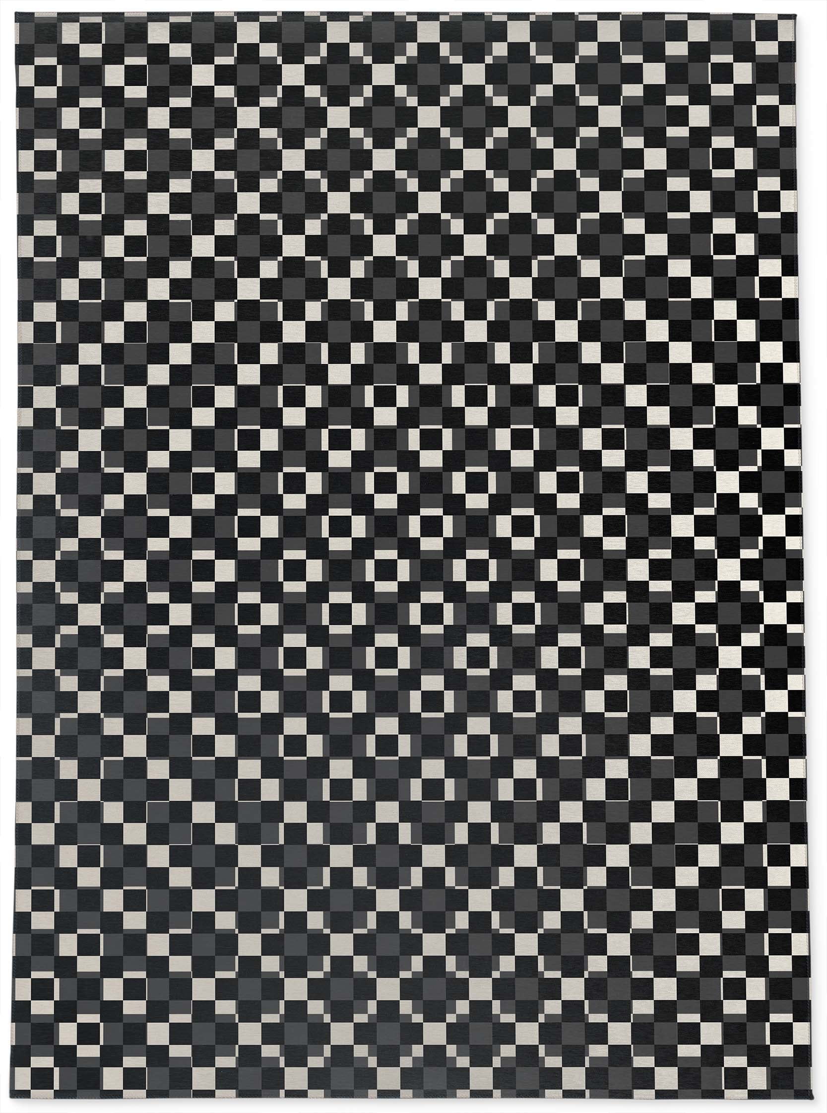 PSYCHEDELIC GEO CHARCOAL Area Rug By Kavka Designs - Walmart.com