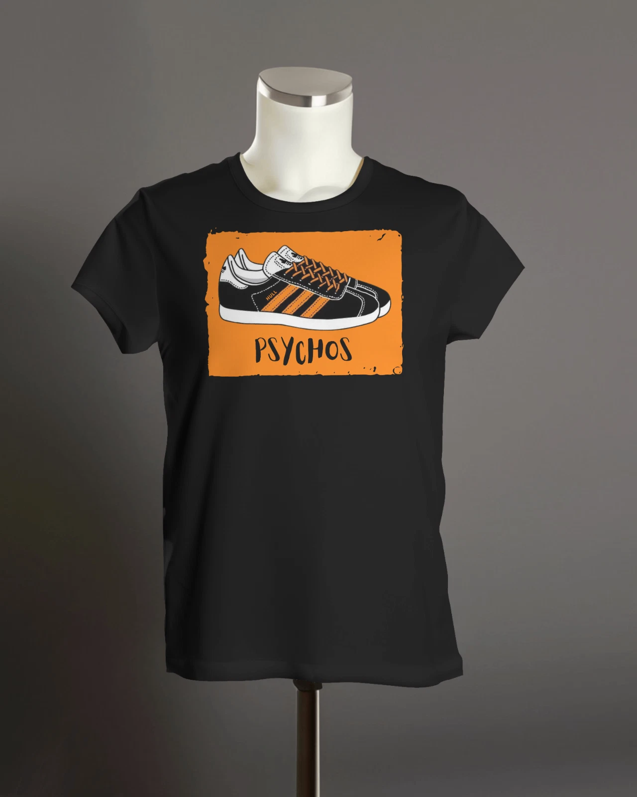PSYCHOS Gazelle T-Shirt | Hull City Hooligans Boothferry Tiger Riding ...