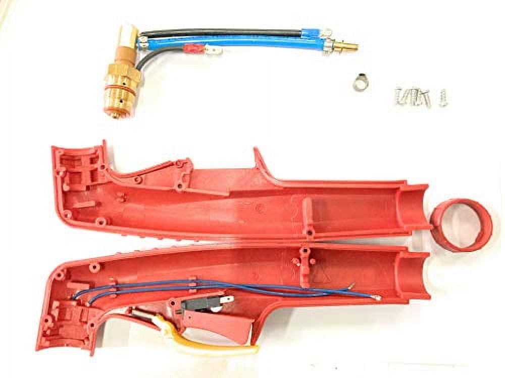 PT-60/40/25 &S45 torch head replacement kit |Red handle Plasma Cutter Torch for 62204 IPT40 PT ...