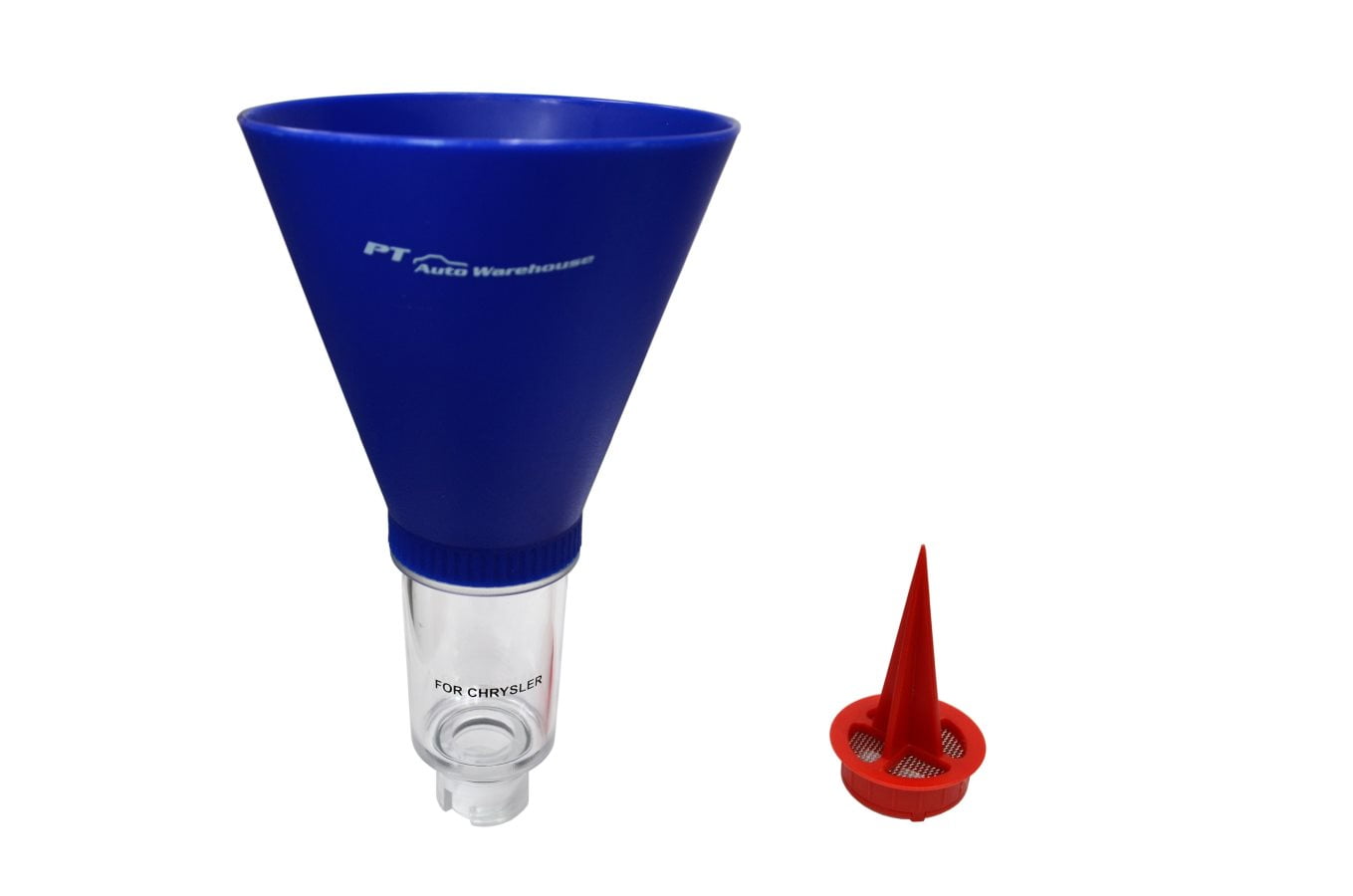 PT Auto Warehouse OF-CH6350-OSP - Engine Oil Change Funnel with Piercer ...