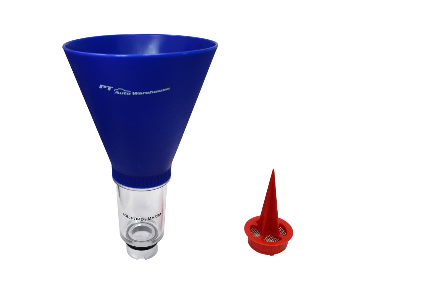 PT Auto Warehouse OF-FO6350-OSP - Engine Oil Change Funnel with Piercer ...