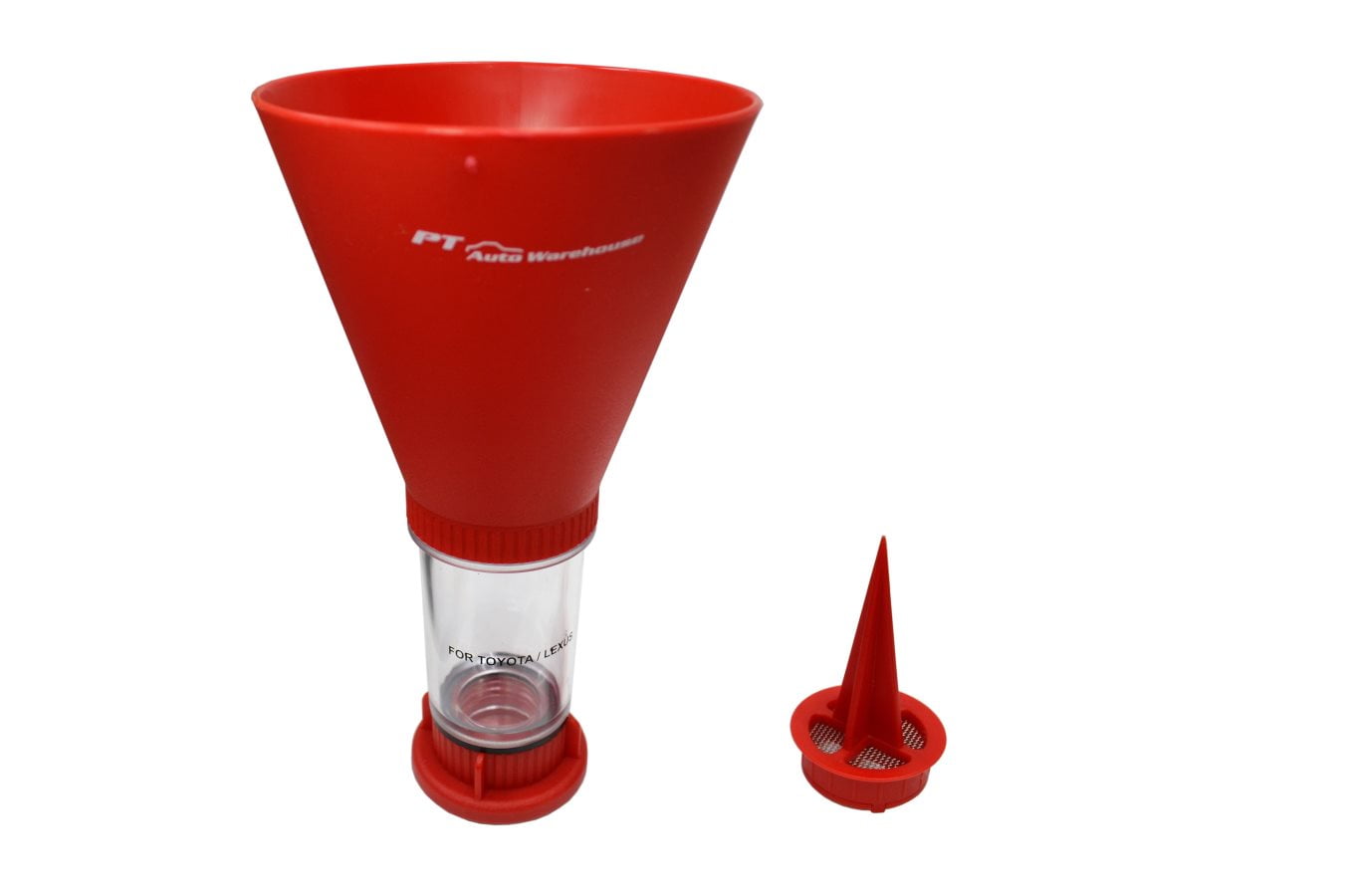 PT Auto Warehouse OF-TO6350-OSP - Engine Oil Change Funnel with Piercer ...