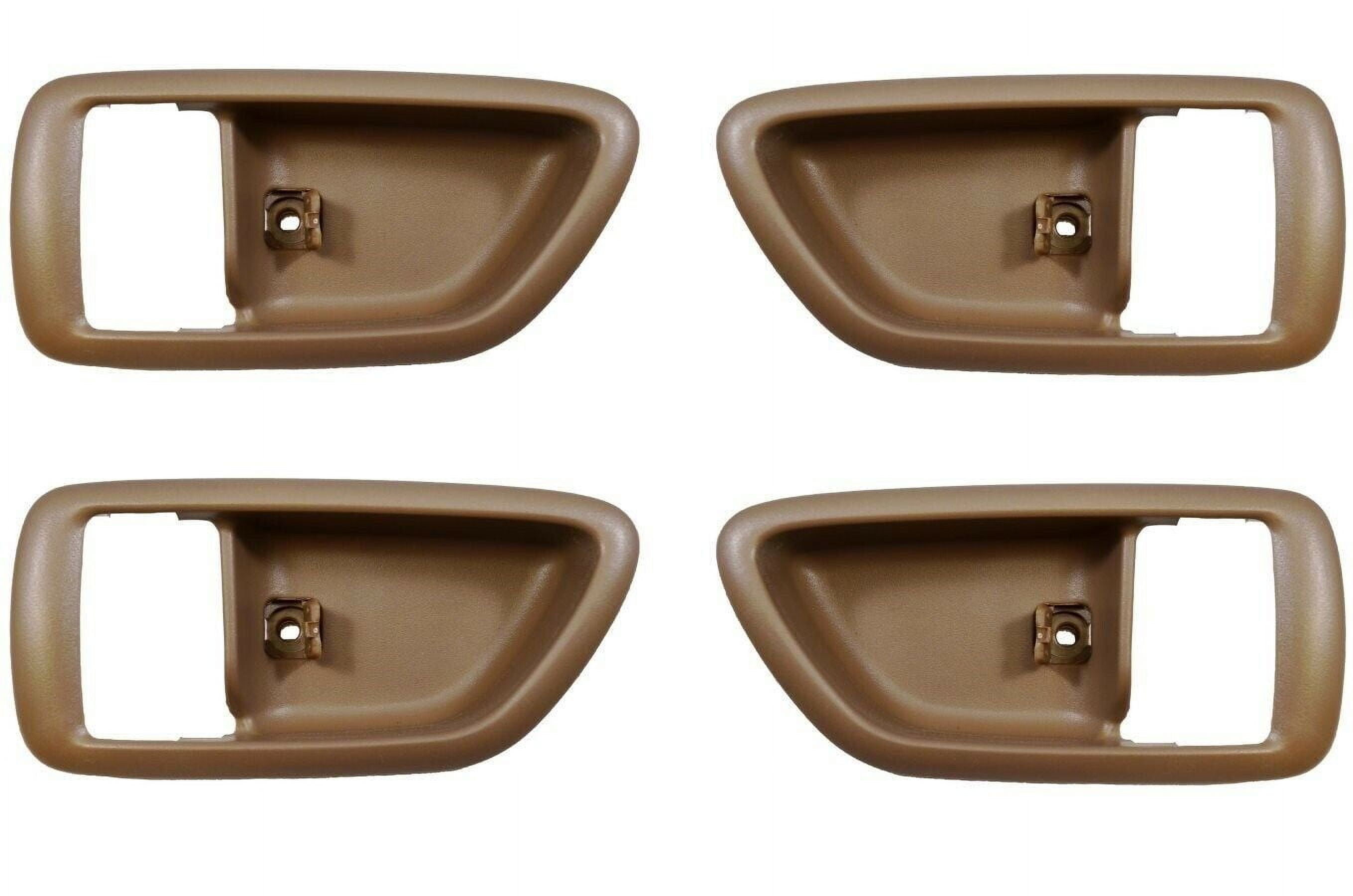 PT Auto Warehouse TO-2901B2-2QP - Inner Interior Inside Door Handle Bezel/Trim, Brown (Oak ...