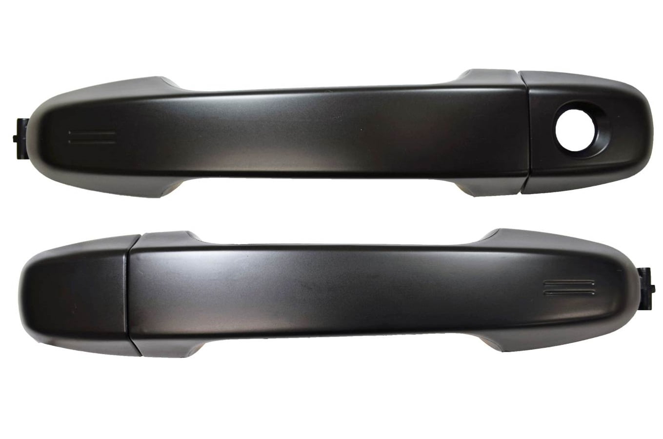 PT Auto Warehouse TO-3301S-FPK - Outer Exterior Outside Door Handle, Smooth Black - Front Left ...