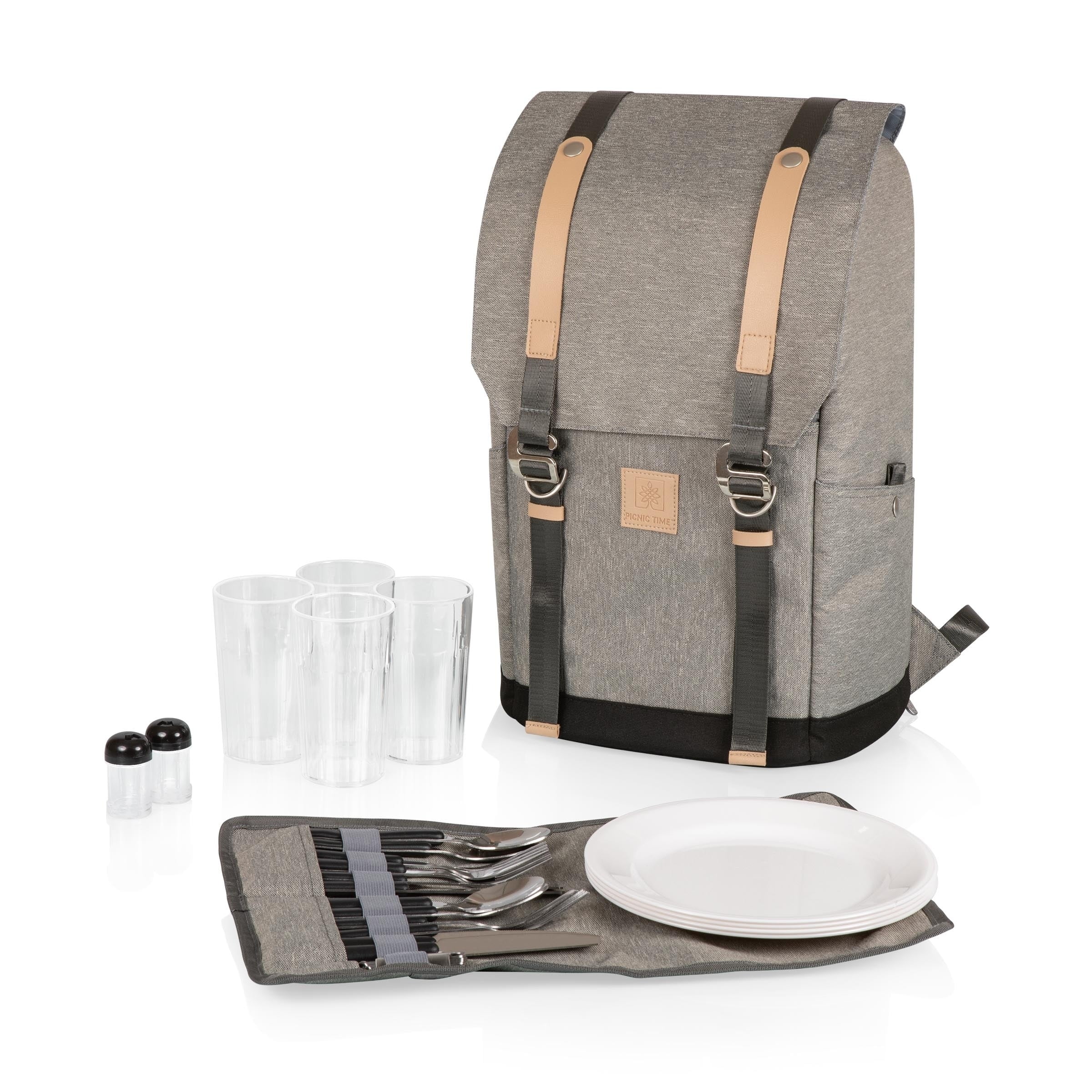 PT-Frontier Picnic Backpack (Heathered Gray) - Walmart Business Supplies