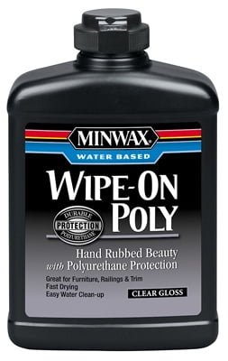 PT Gloss Water Based Wipe On Poly Hand Rubbed Beauty With Polyuretha ...