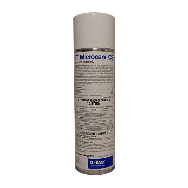 PT Microcare CS Pressurized Insecticide - Ready-To-Use - 14 oz Aerosol ...