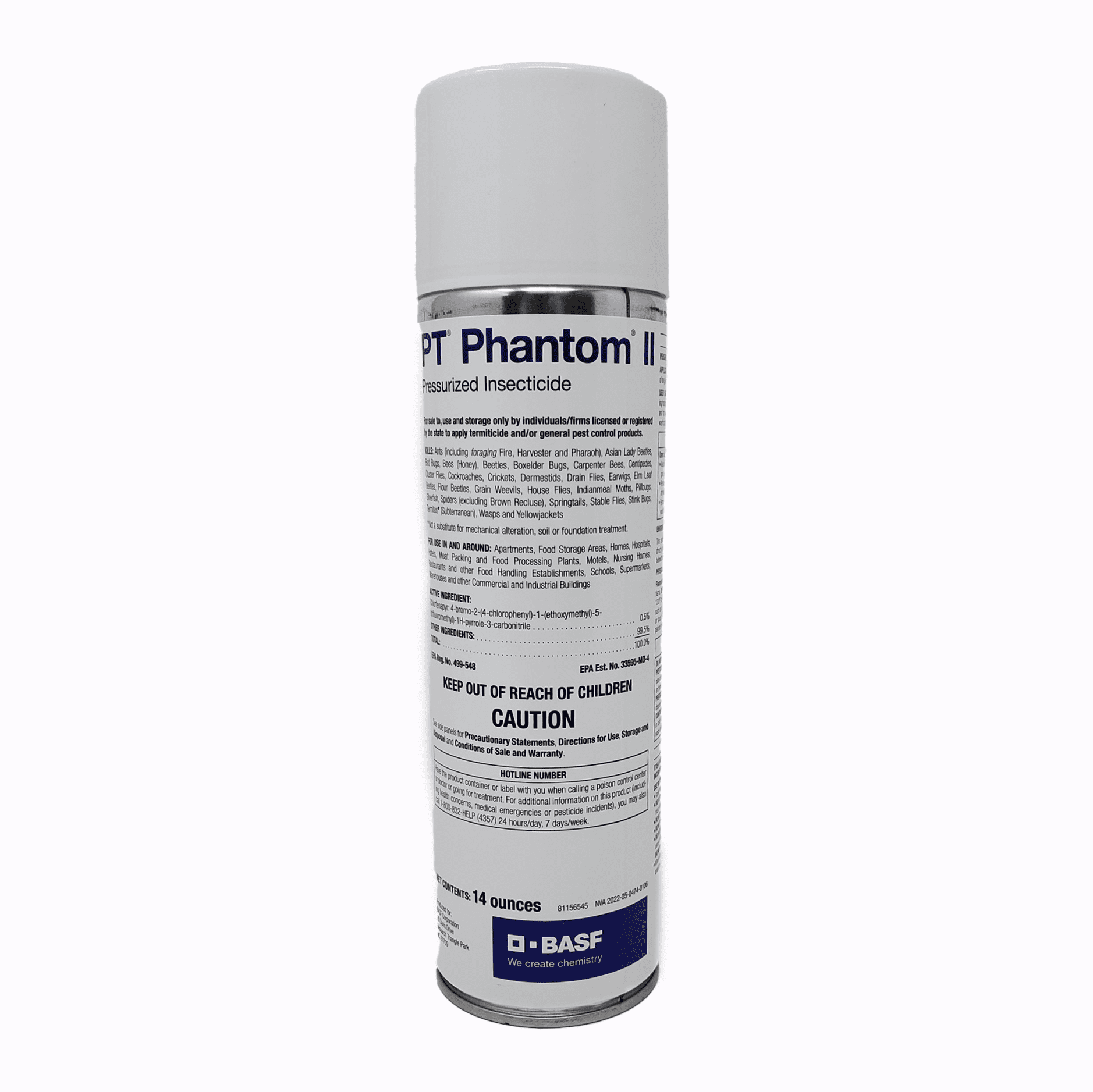 BASF PT Phantom II Pressurized Insecticide Spray Killer - 14 oz Can ...