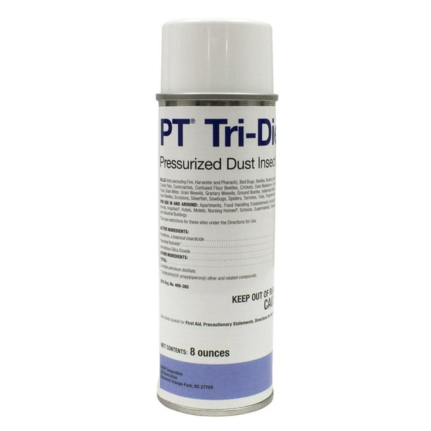 PT Tri-Die Pressurized Dust Insecticide - Kills Over 45 Pest Insects ...