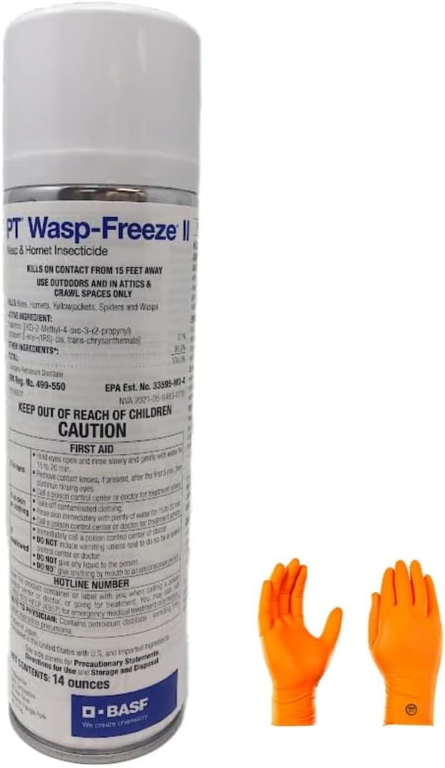 PT Wasp-Freeze II: Swift & Safe Wasp & Hornet Insecticide 14oz ...