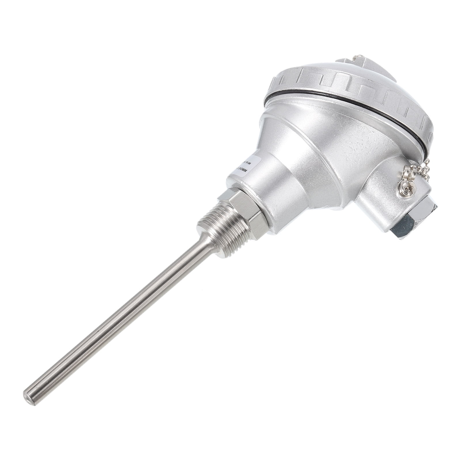 PT100 1/2" NPT RTD Thermocouple Stainless Steel Temperature Sensor ...