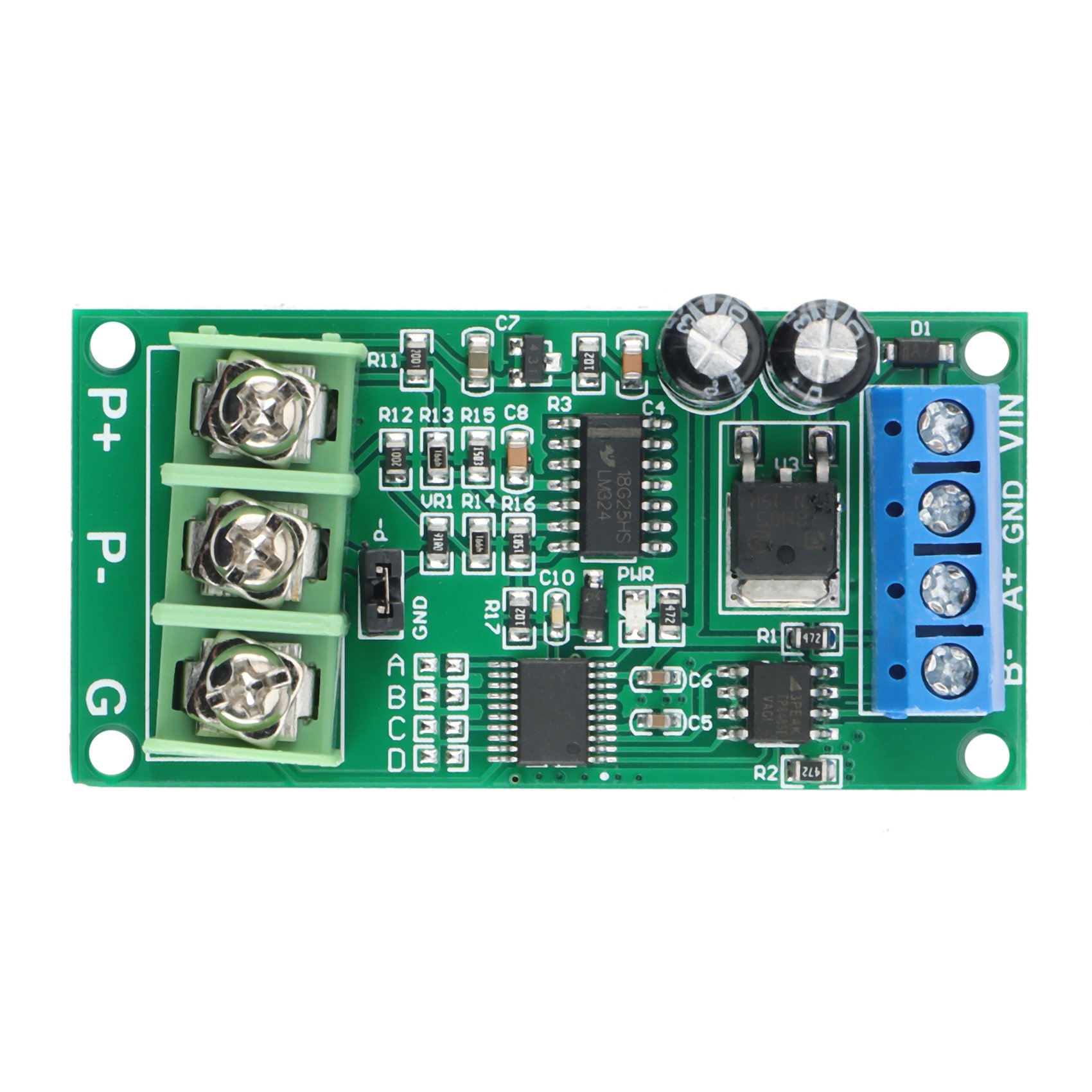PT100 Platinum Thermal Resistance RTD Temperature Sensor Transmitter RS485 MODUBS RTU Module ...