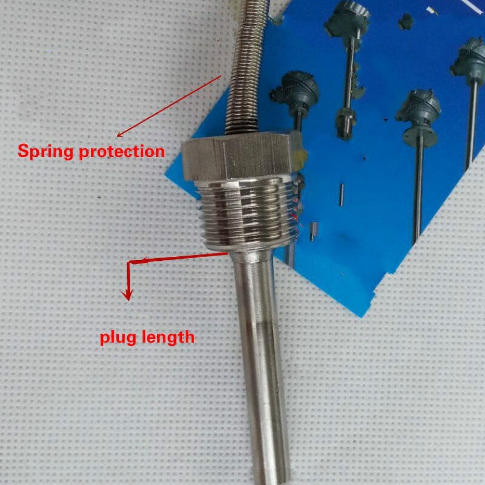 PT100 Screw Thermocouple 1/8 1/2 1/4 3/8 M8 M12 M16 M20 Temperature ...