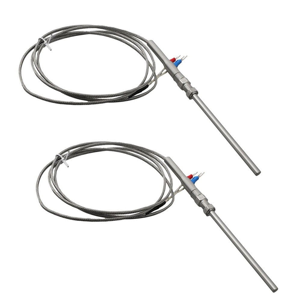 PT100 Temperature Sensor Probe - 2-Wire Digital Stainless Steel 1.5m ...