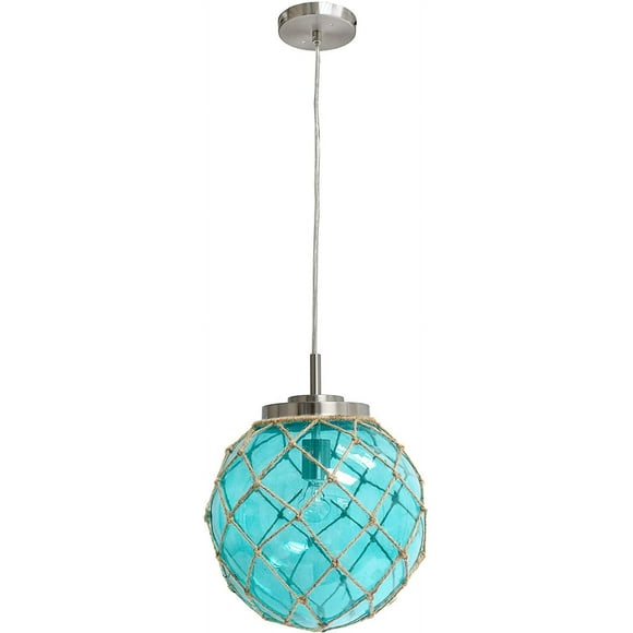 Aqua Glass Pendant Light