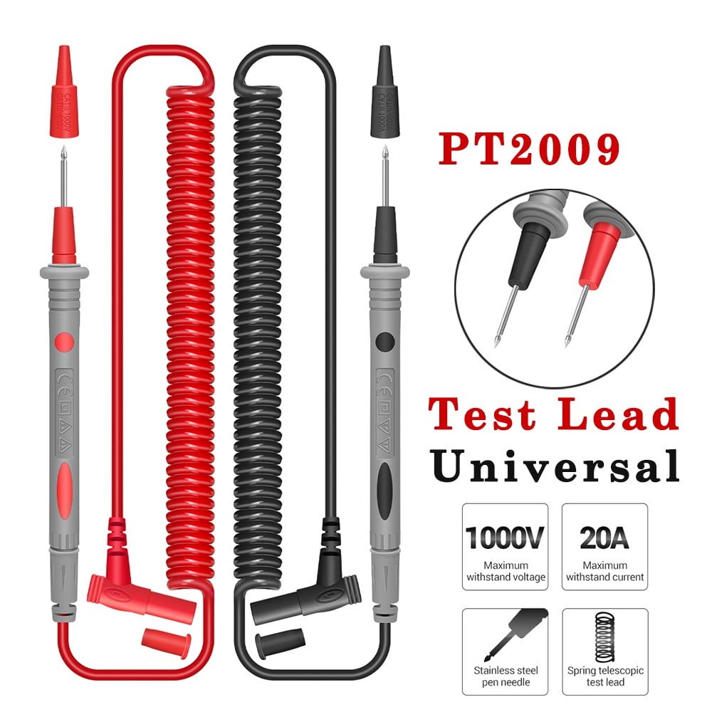 PT2009/2010 20A 1000V multimeter test probe spring wire pen suitable ...