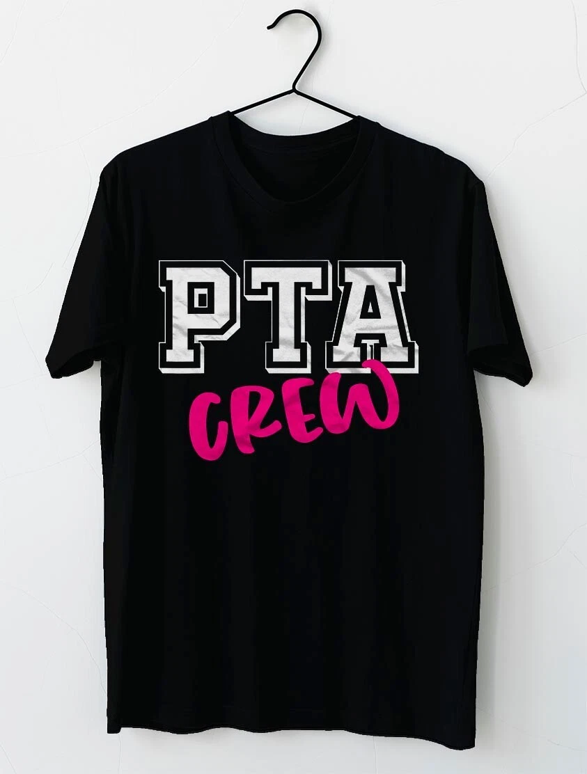 PTA Crew – Bold Varsity & Handwritten Text Design T-Shirt - Walmart.com