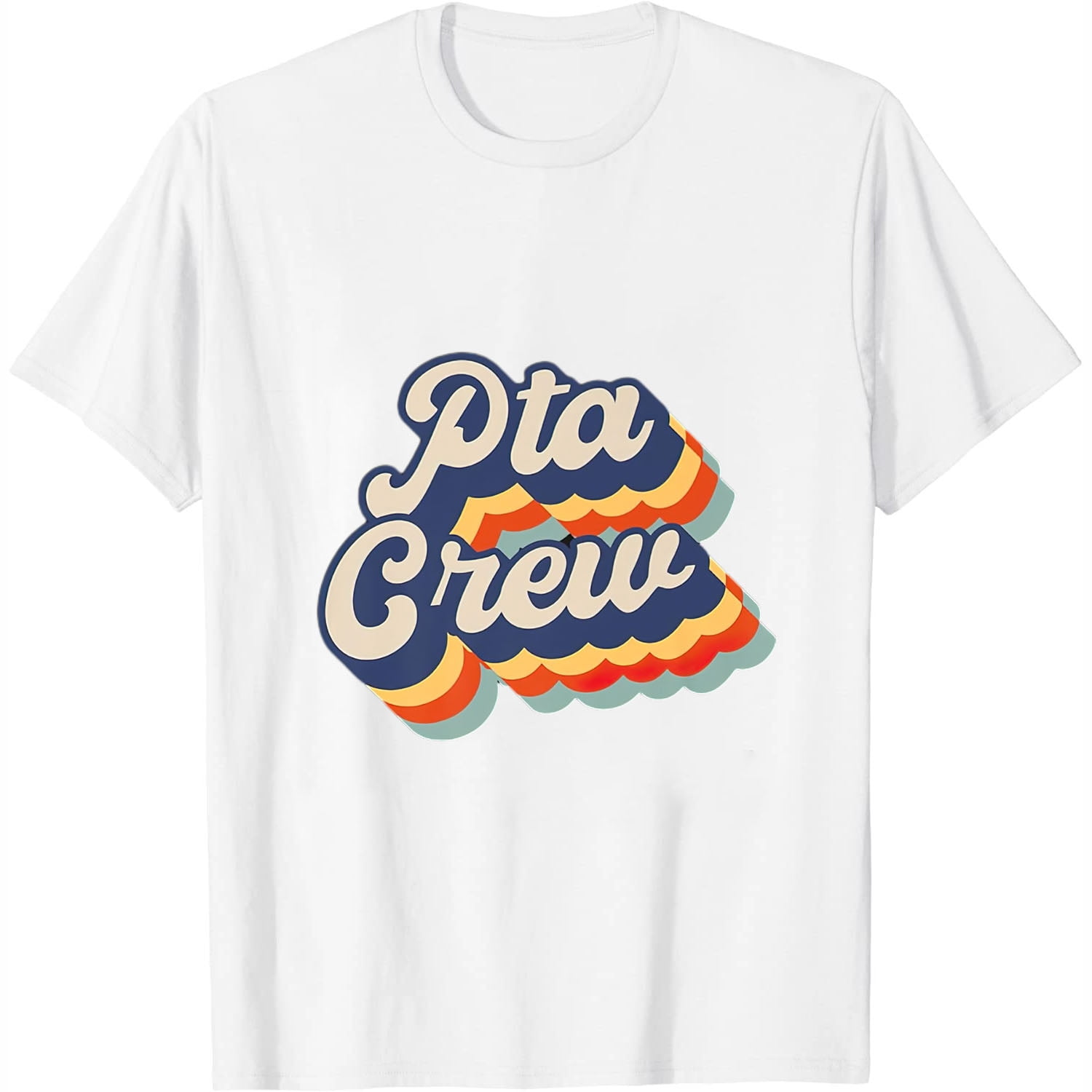 PTA Crew Parent Teacher Association School Volunteer T-Shirt - Walmart.com