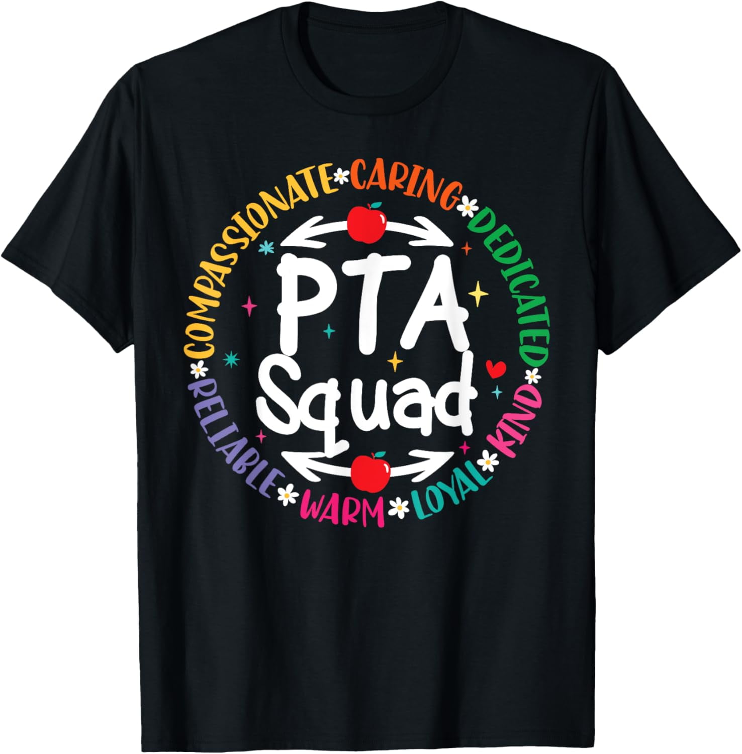 PTA Squad Parent Teacher Aide Group Volunteer Staff Matching T-Shirt - Walmart.com