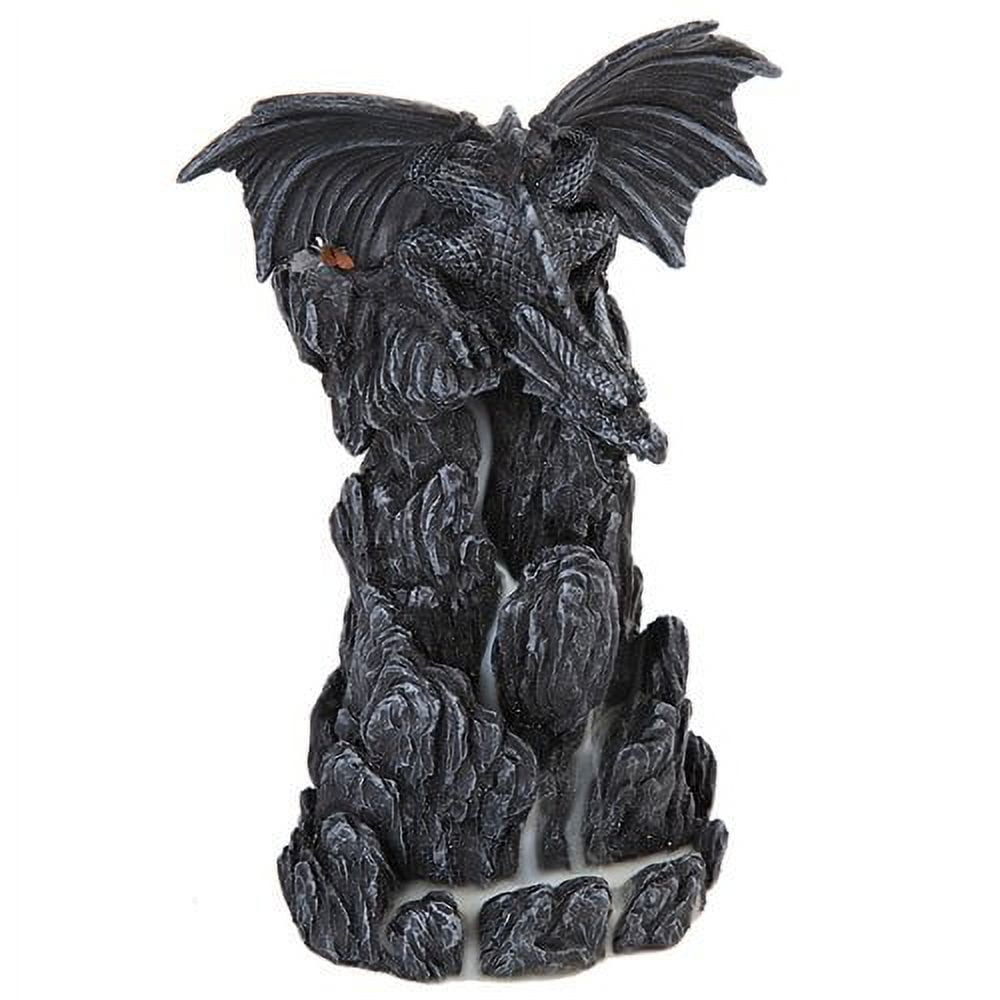 PTC 8 Inch Leaching Dragon Backflow Incense Tower Statue Figurine ...