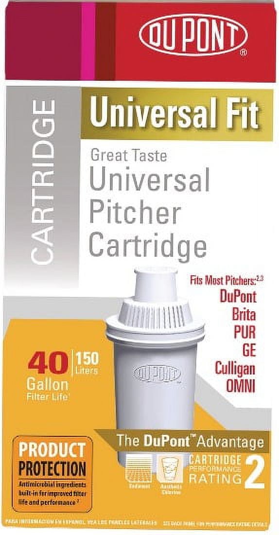 PTC050X DUPONT Universal Water Pitcher Cartridge - Walmart.com