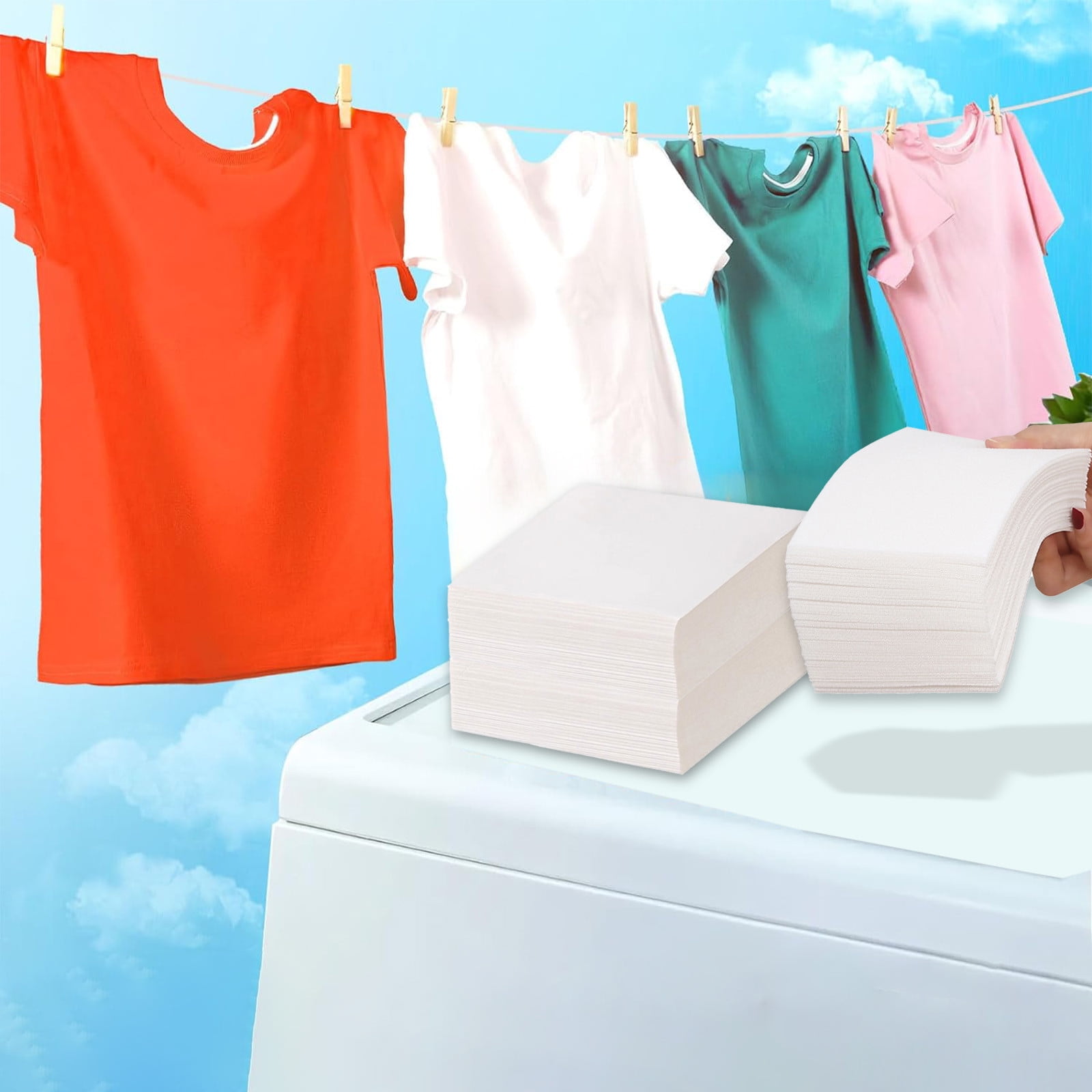PTJKU Color-Catching Laundry Sheets - Protect Clothes from Color ...