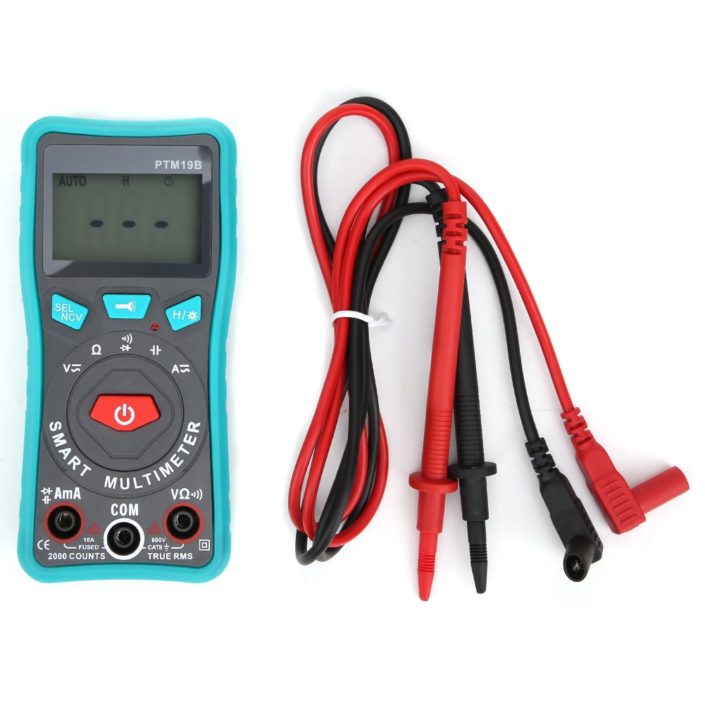 PTM19B Portable Digtal Multimeter NonContact Voltage Diode Tester ...