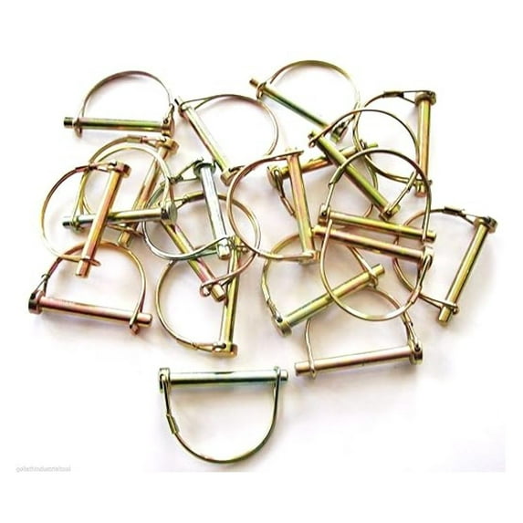 PTO Hitch Pins 5/16 inch - 20 Pack | Round Canopy Trailer Hitch Lock ...